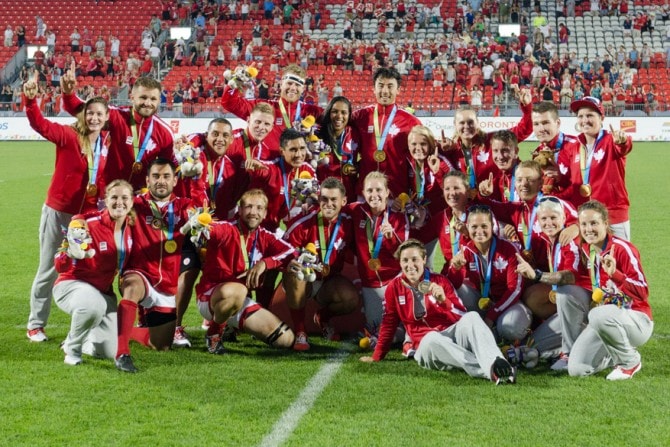 Canada Rugby 7 Gold Medals At Pan Am Games Toronto Professional